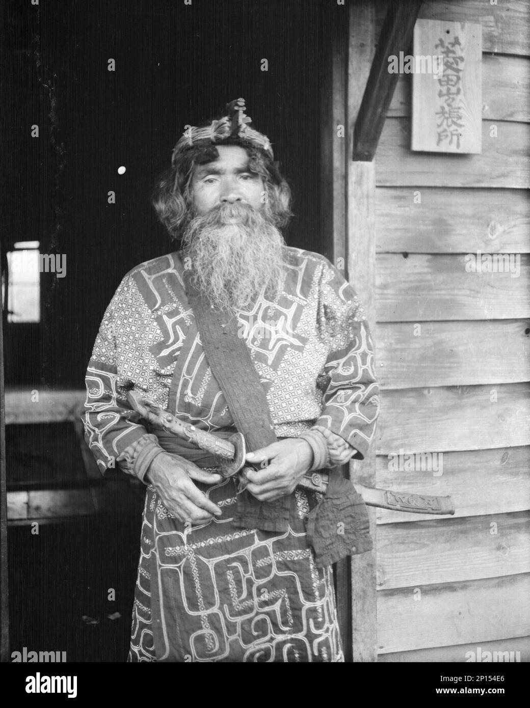 Ainu culture Black and White Stock Photos & Images - Alamy