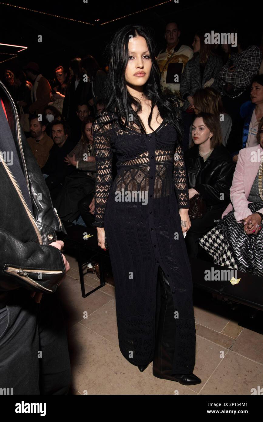 Gabbriette Bechtel attends the Isabel Marant Fall/Winter 2023-2024 ...