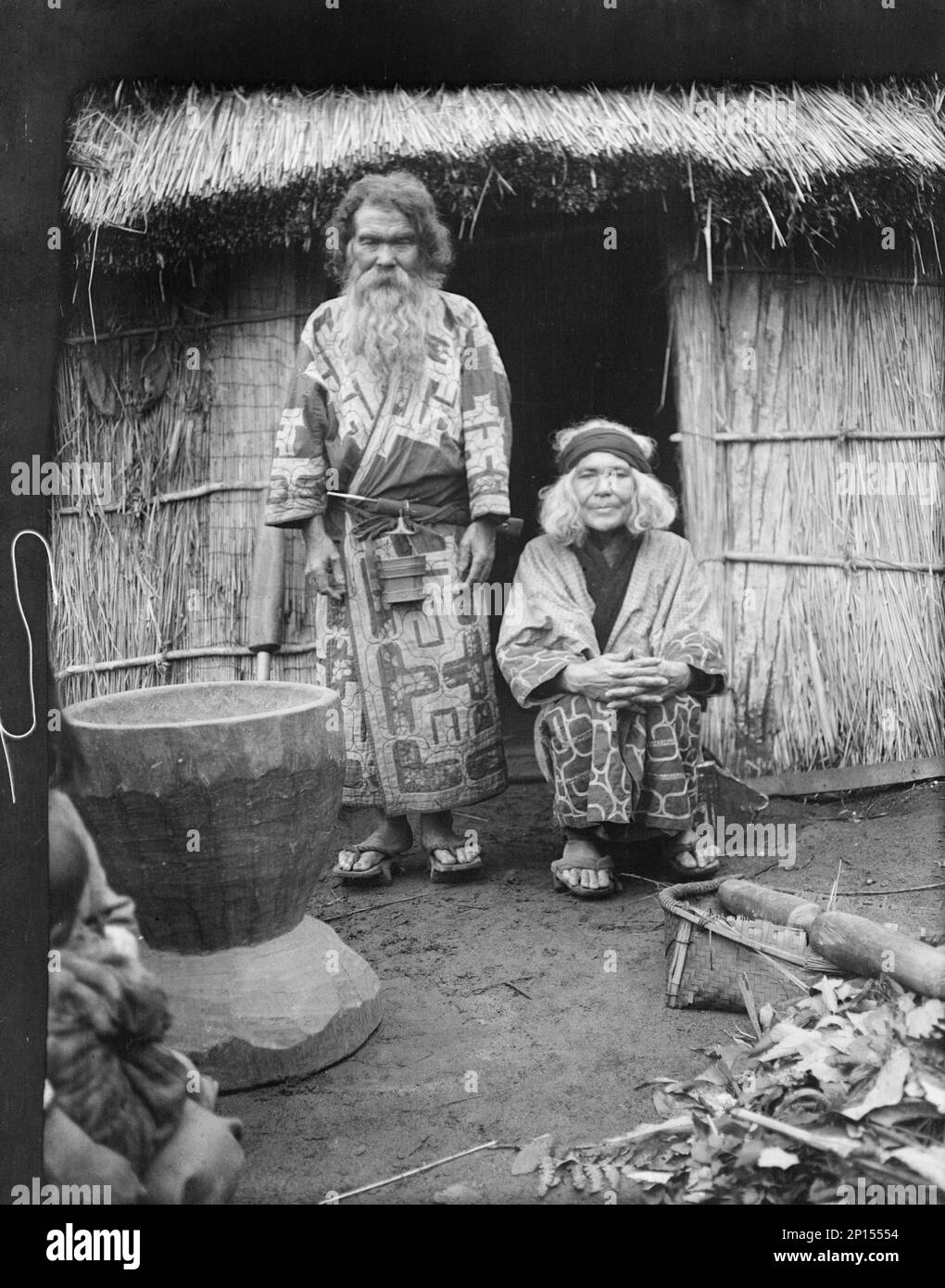 Ainu culture and japan Black and White Stock Photos & Images - Alamy
