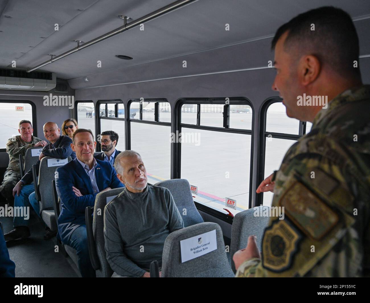 U.S. Air Force Brig. Gen. William Betts, 378th Air Expeditionary Wing ...