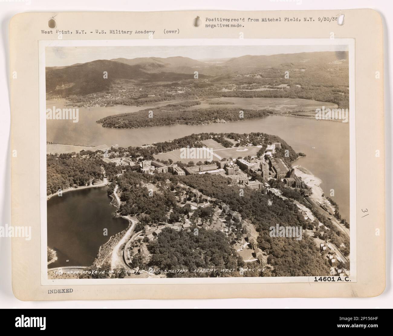 New York - West Point, Aerial Photograph Stock Photo - Alamy