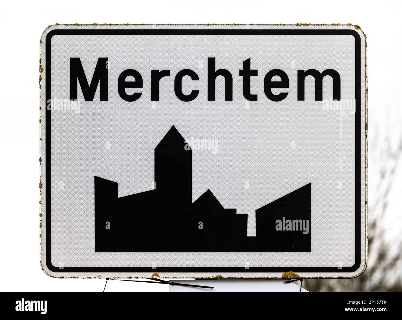 Merchtem, Flemish Brabant Region, Belgium, Feb. 25 2023 - Black and ...