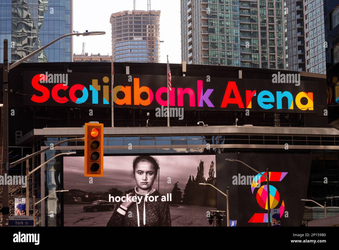 Toronto, ON, Canada - December 19, 2022: Scotiabank Arena, formerly ...