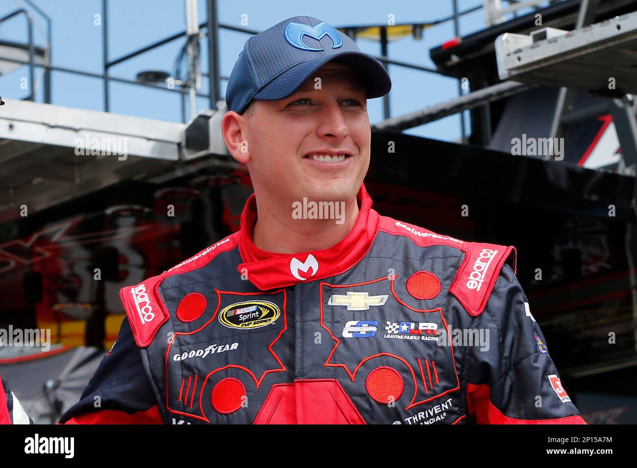 Michael McDowell, Leavine Family Racing during practice for the NASCAR ...