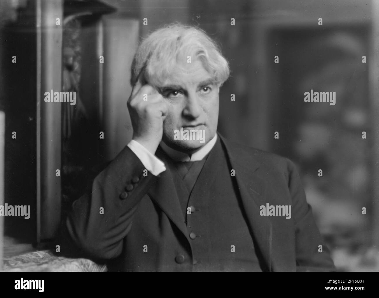 David Belasco, portrait photograph, 1918 Apr. 6. American theatrical ...