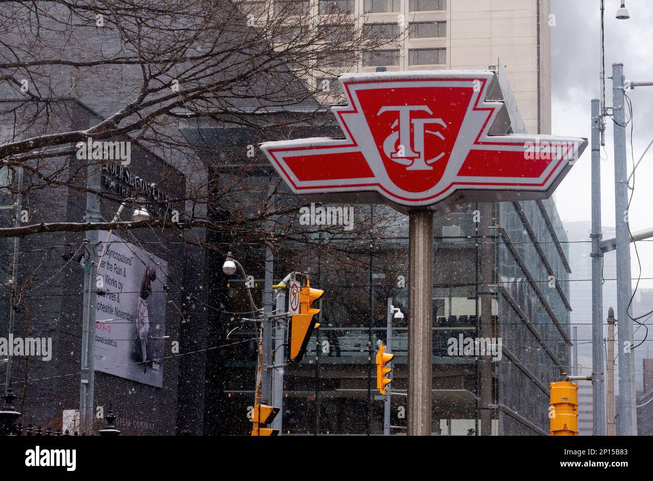 Toronto, ON, Canada – December 17, 2022: The sign of the Toronto ...