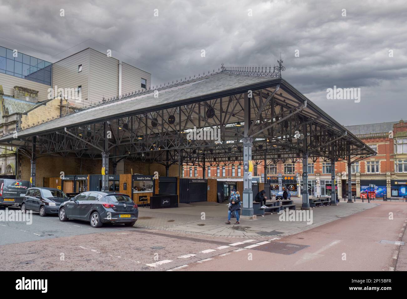 02.03.2023 Preston, Lancashire, Uk. Retail outlets at St Georges ...