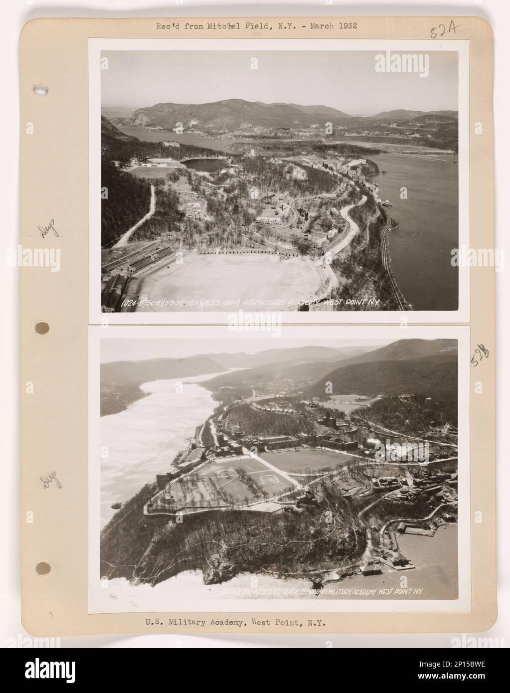 New York - West Point, Aerial Photograph Stock Photo - Alamy