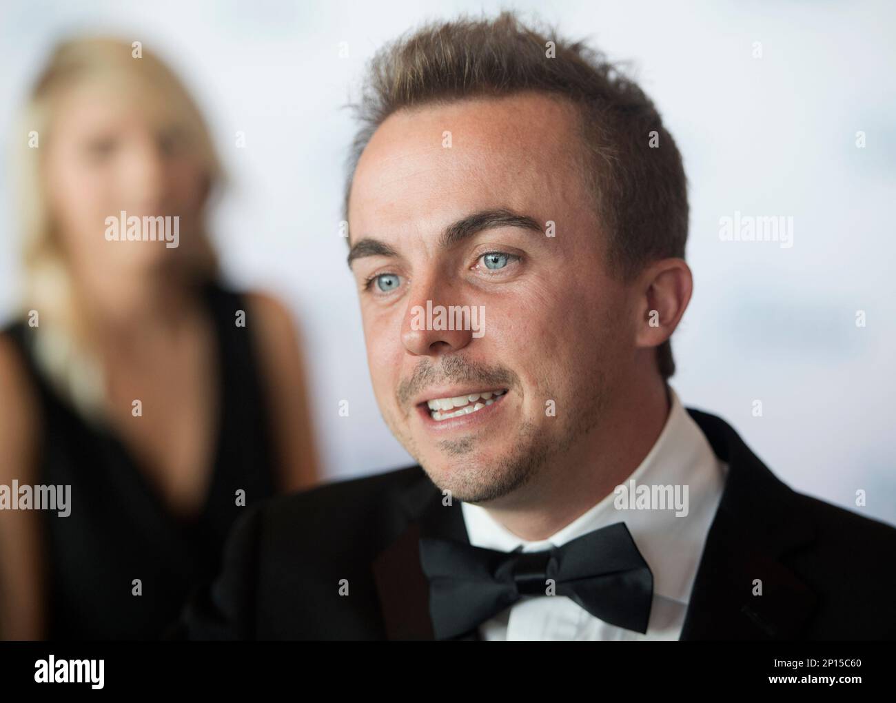 Frankie Muniz, an actor, musician and writer, walks on the red carpet ...