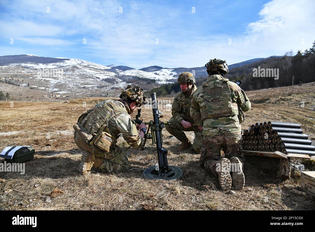 U.S. Army Paratroopers assigned to 2nd Battalion, 503rd Infantry ...