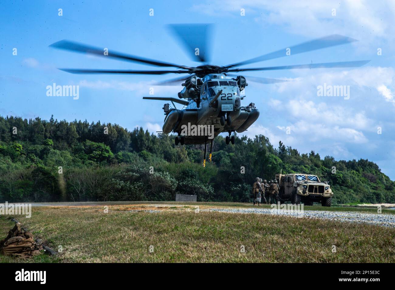 U.S. Marines with Combat Logistics Battalion 4, 3d Marine Logistics ...
