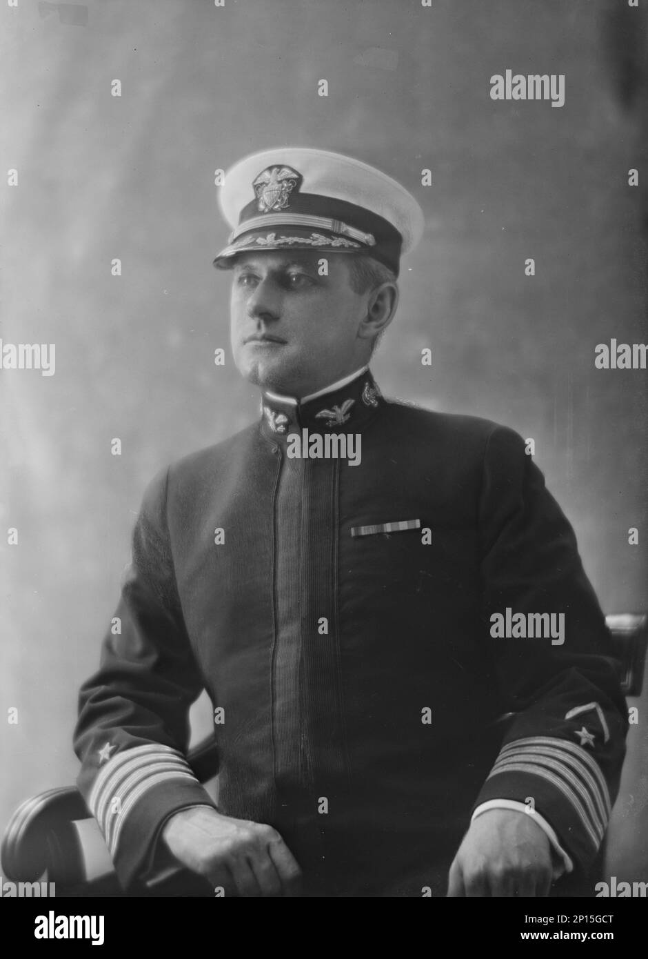 Captain Constein, portrait photograph, 1919 June 17. Possibly a ...