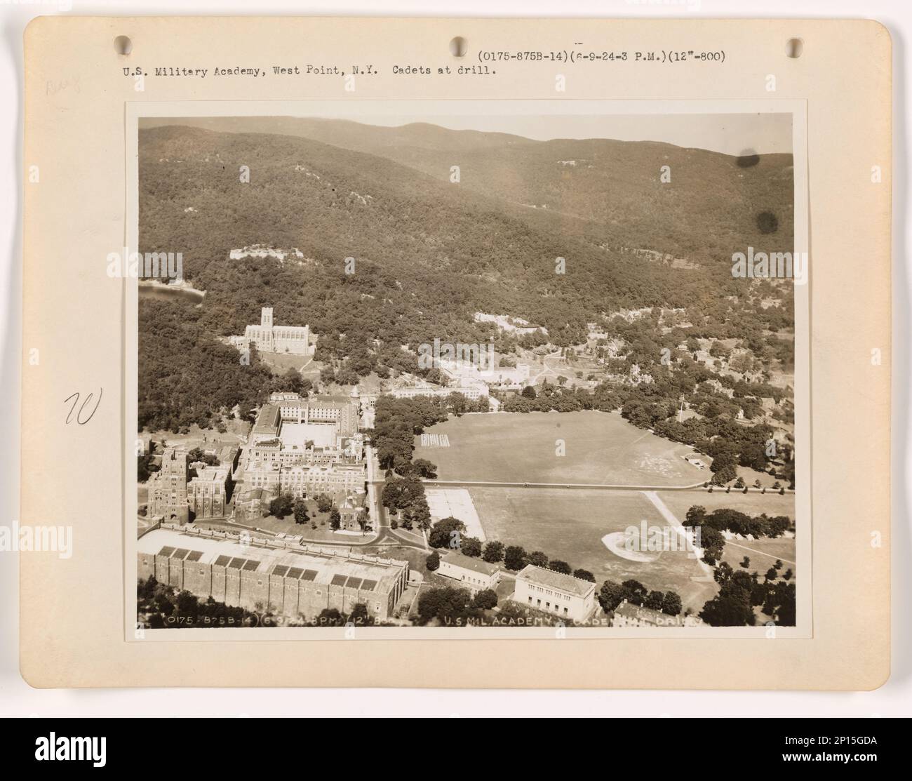 New York - West Point, Aerial Photograph Stock Photo - Alamy