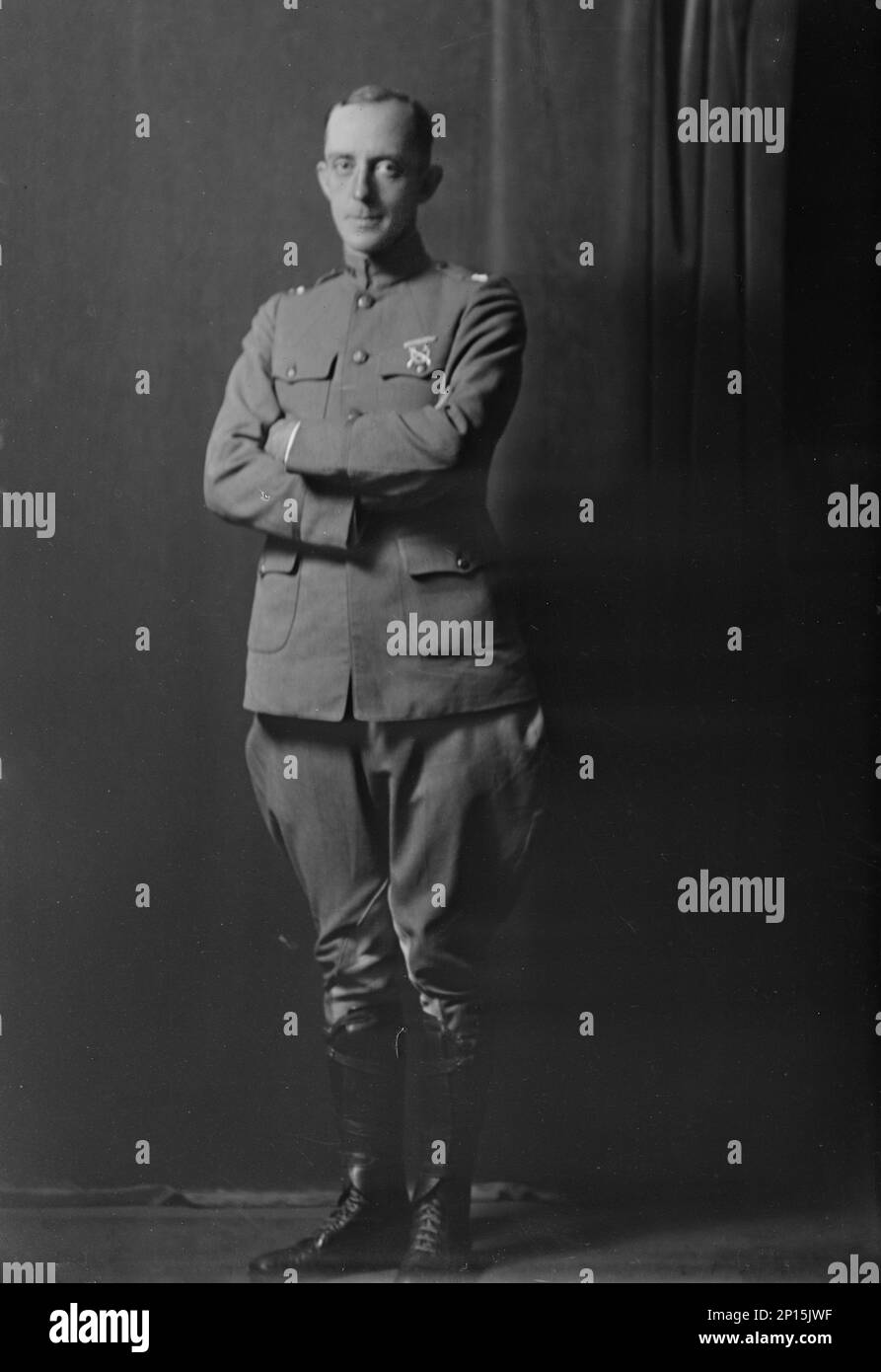 Captain George Davis, portrait photograph, 1918 Sept. 7 Stock Photo - Alamy