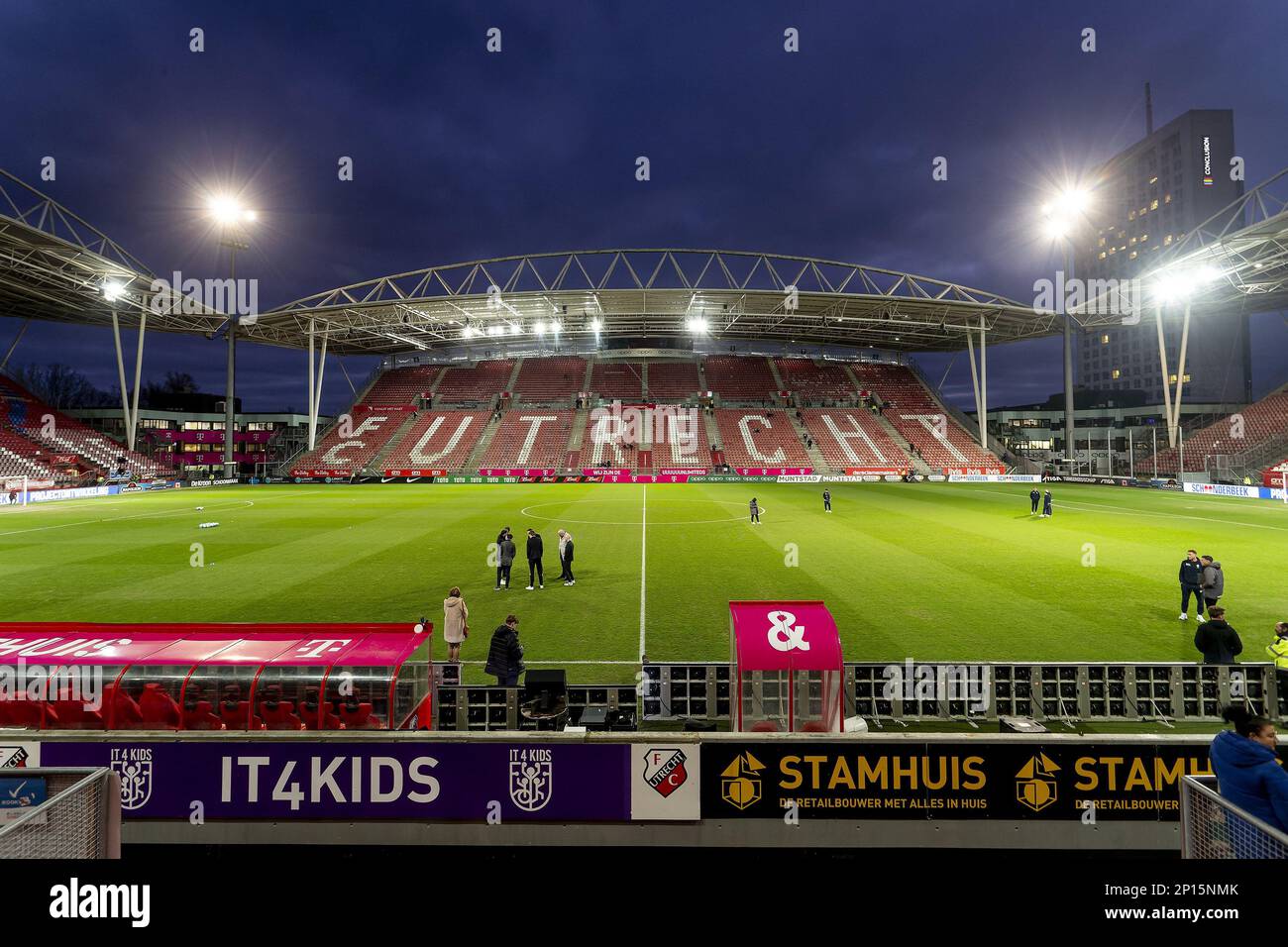 UTRECHT, 03-03-2023. Stadion Galgenwaard, Stadium of Utrecht. Dutch ...