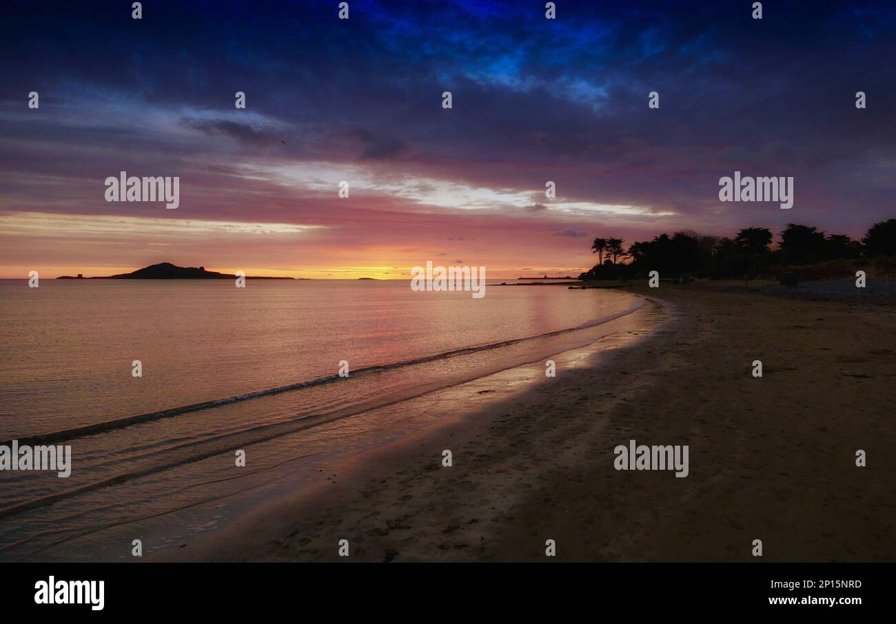 Island - Ireland’s Eye Stock Photo - Alamy