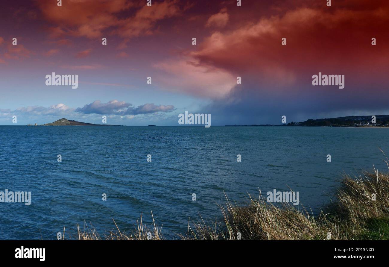 Island - Ireland’s Eye Stock Photo - Alamy