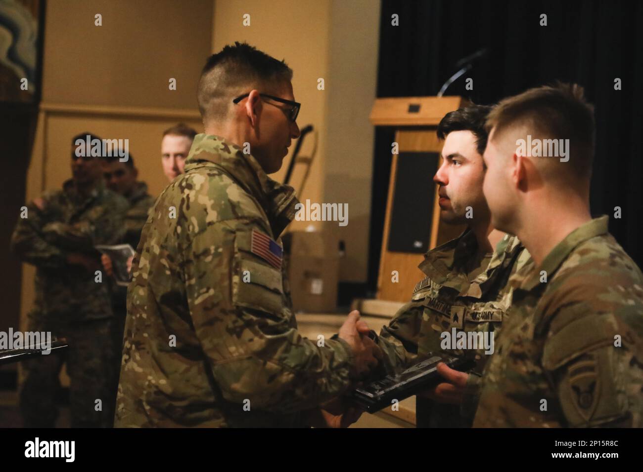 Sgt. Joshua Martinez, Baker Company, 3rd Battalion, 509th Infantry Regiment, 2nd Brigade Combat ...