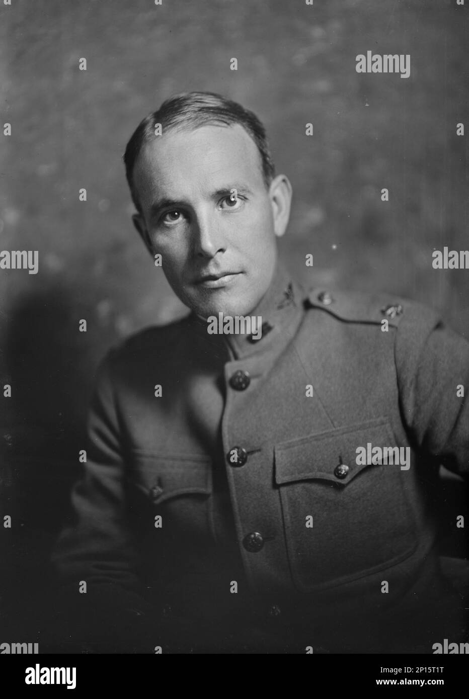 Major Carl B. Ely, portrait photograph, 1919 Jan. 2 Stock Photo - Alamy
