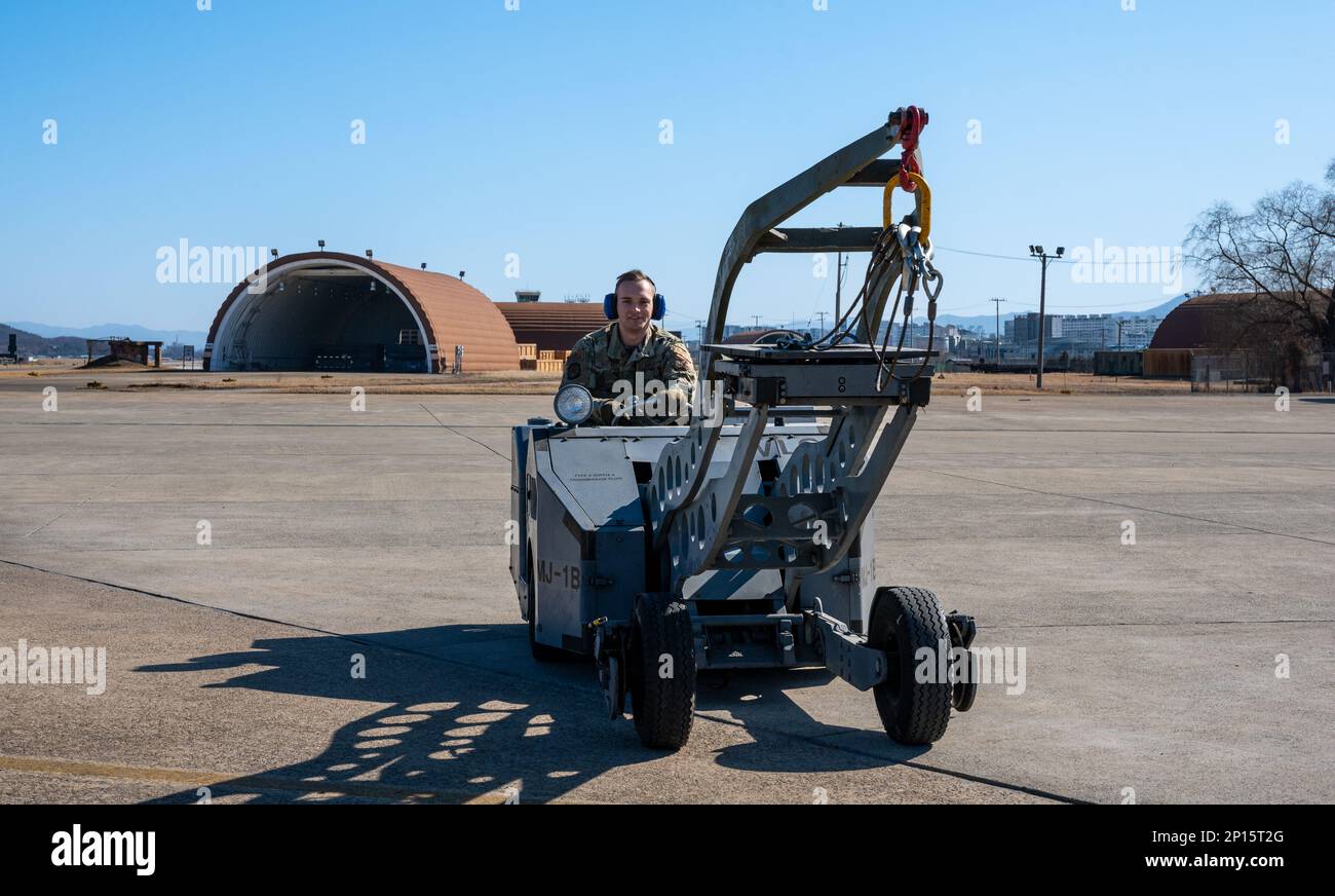 U.S. Air Force Staff Sgt. Christian Mathes, 51st Munition Squadron ...