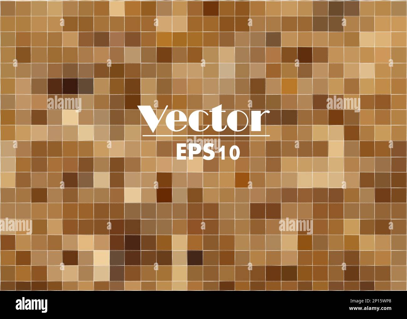 Brown square tiles Stock Vector Images - Alamy