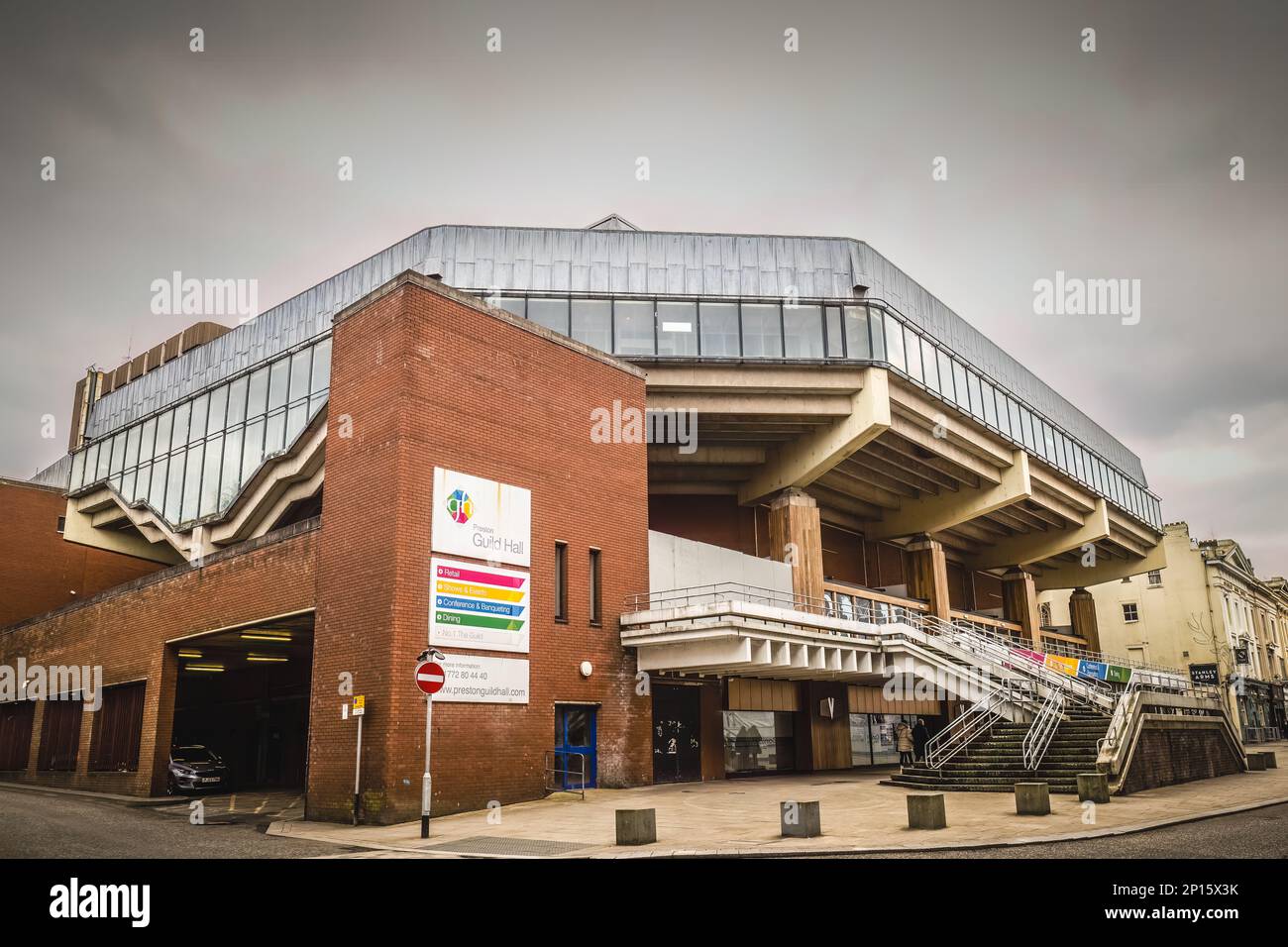 02.03.2023 Preston, Lancashire, Uk.Preston Guild Hall is a major ...