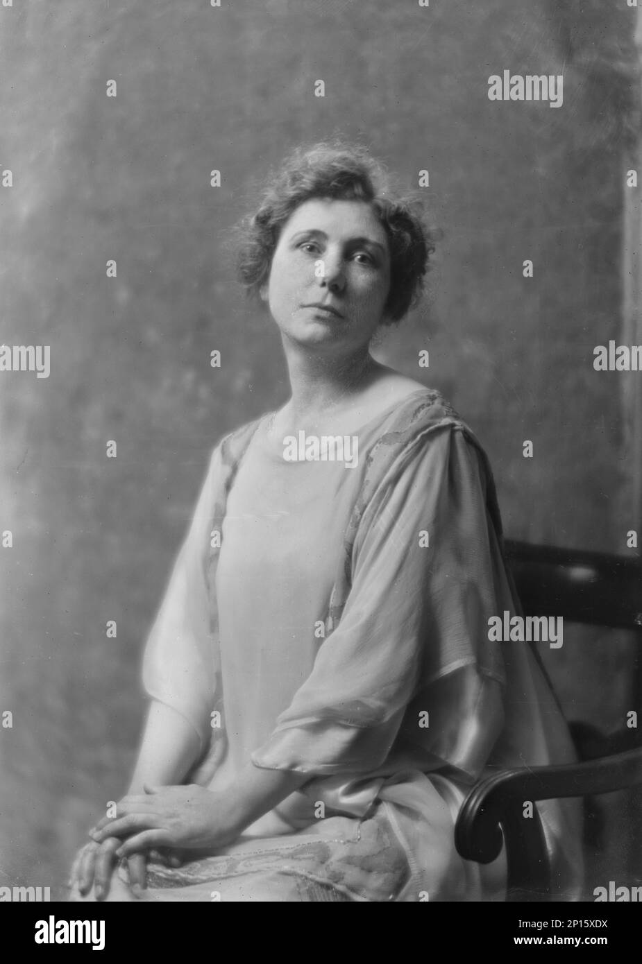 Miss Lucy Feagin, portrait photograph, 1919 May 20. Drama teacher Lucy ...