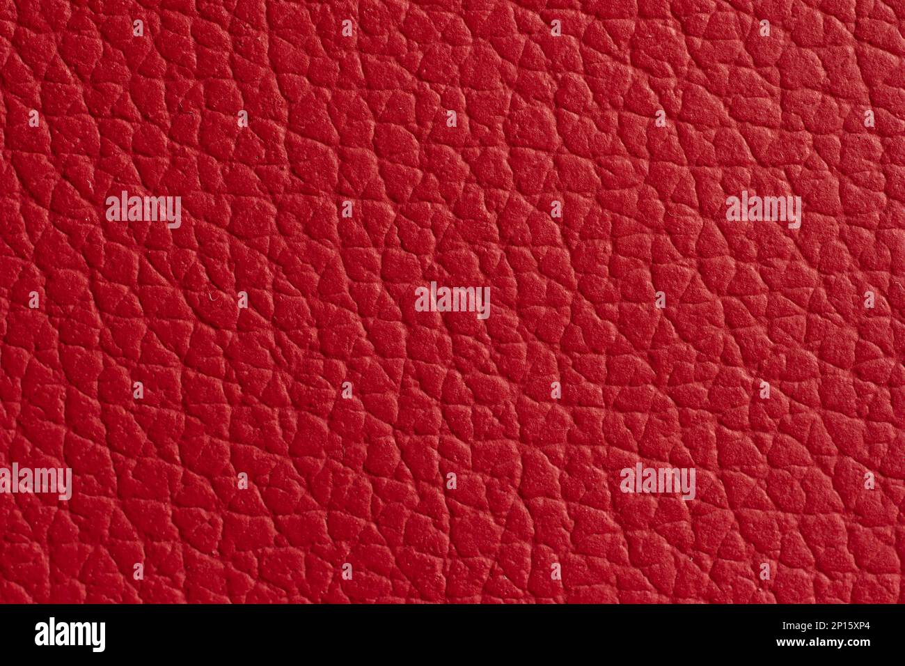 Red leather pattern scales texture macro close up shot front view ...