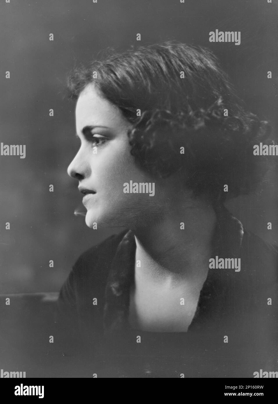 Miss Consuela [or Consuelo?] Garcia, portrait photograph, 1919 Stock ...