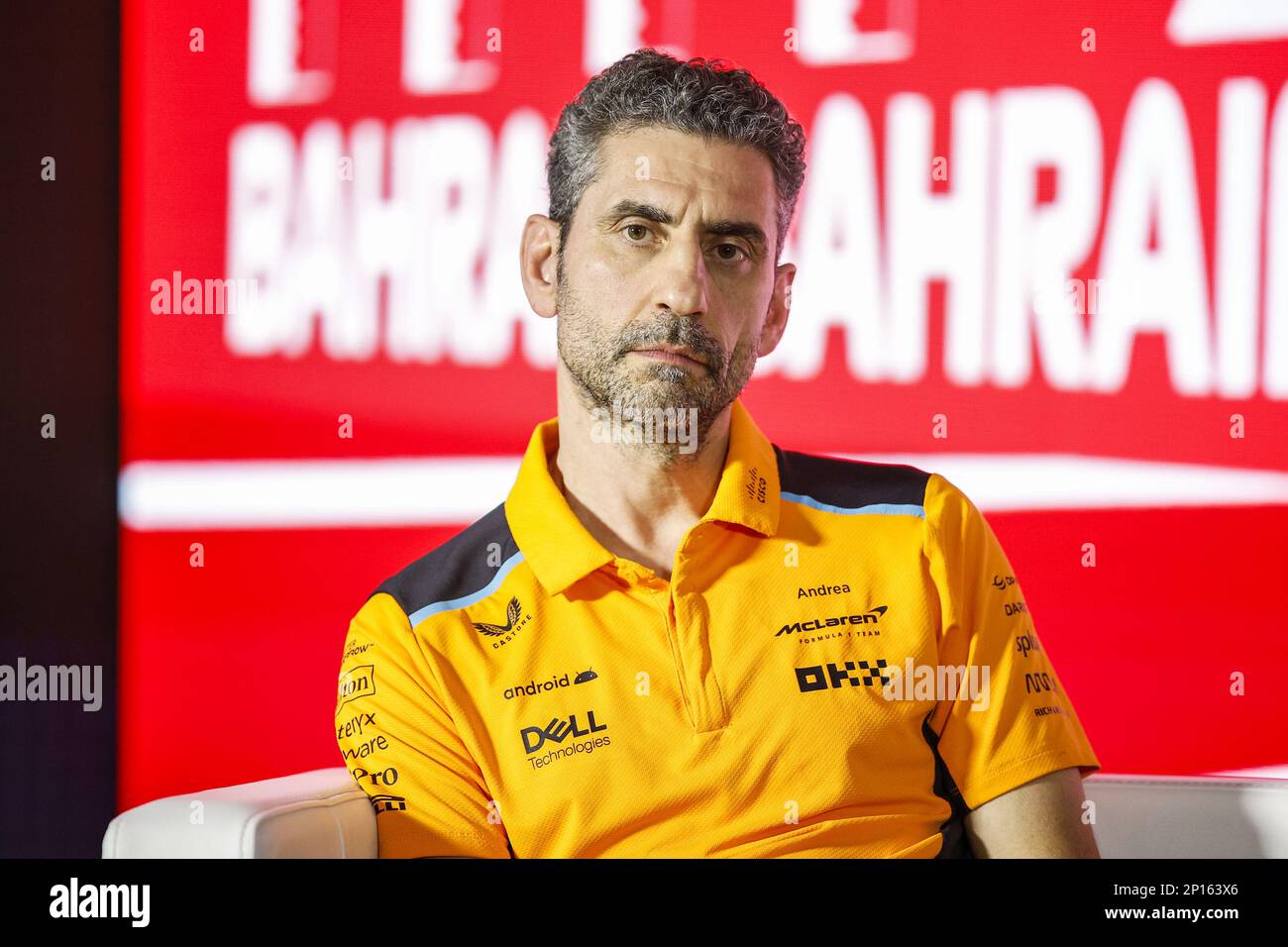 STELLA Andrea (ita), Team Principal of McLaren F1 Team, portrait during ...