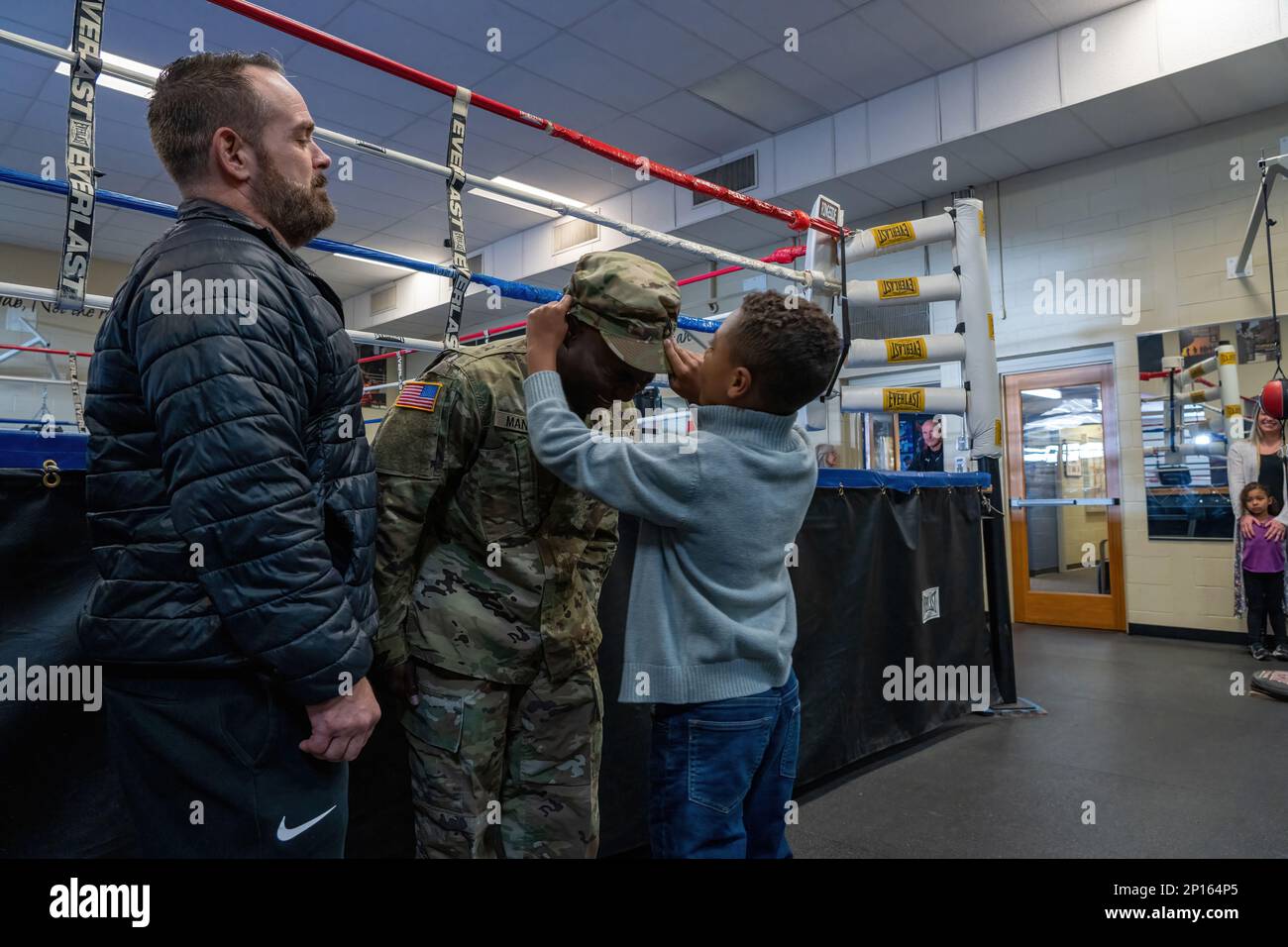 Sgt. 1st Class Spenser Mango, a wrestling coach assigned to the U.S ...
