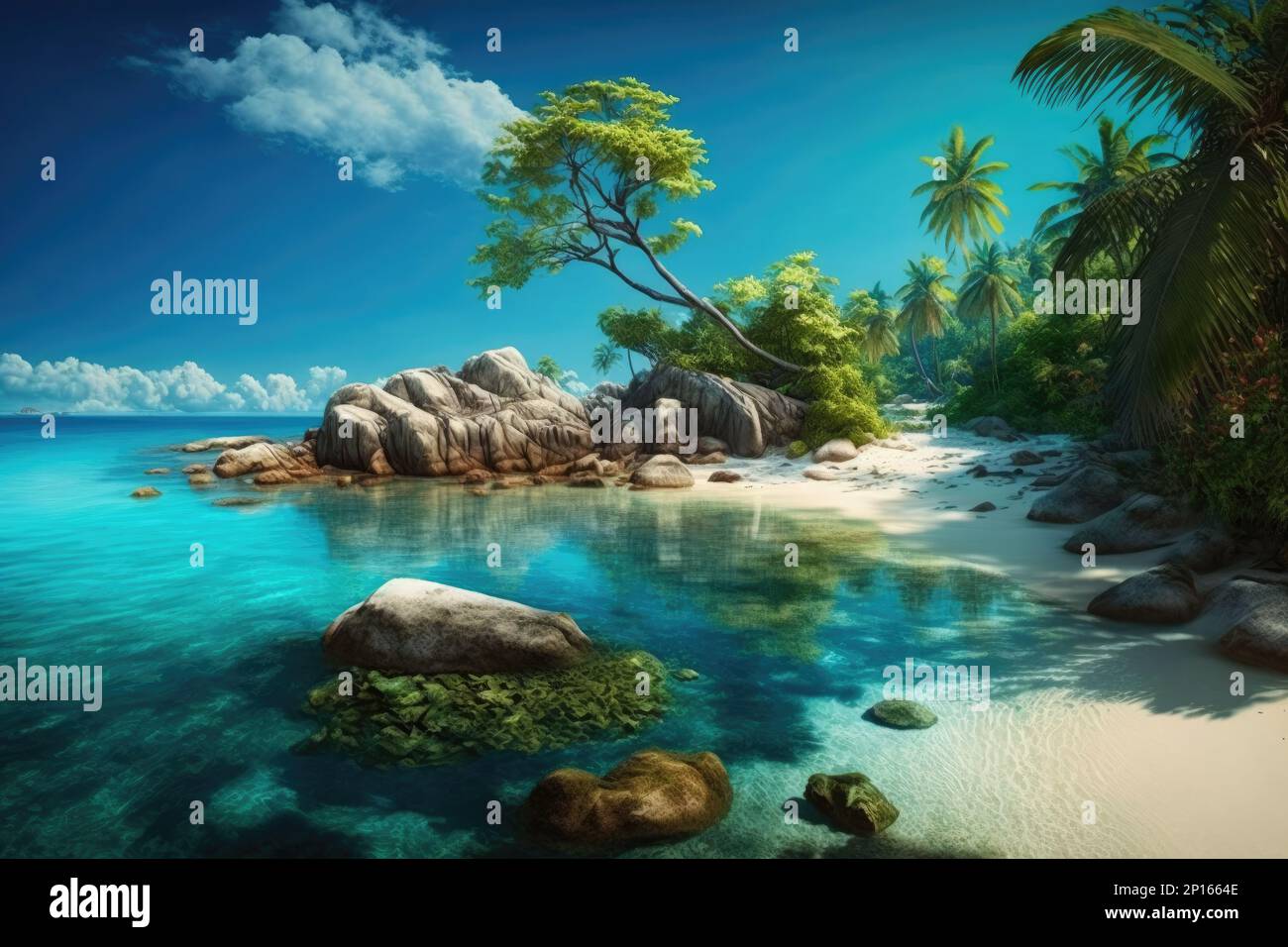 Immerse yourself in the beauty of nature with crystal clear waters ...