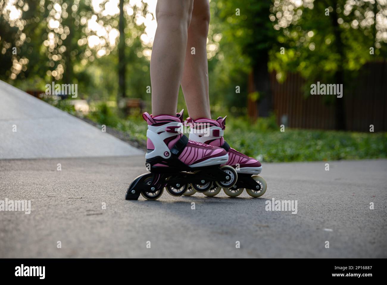 Rollerblading route hi-res stock photography and images - Alamy