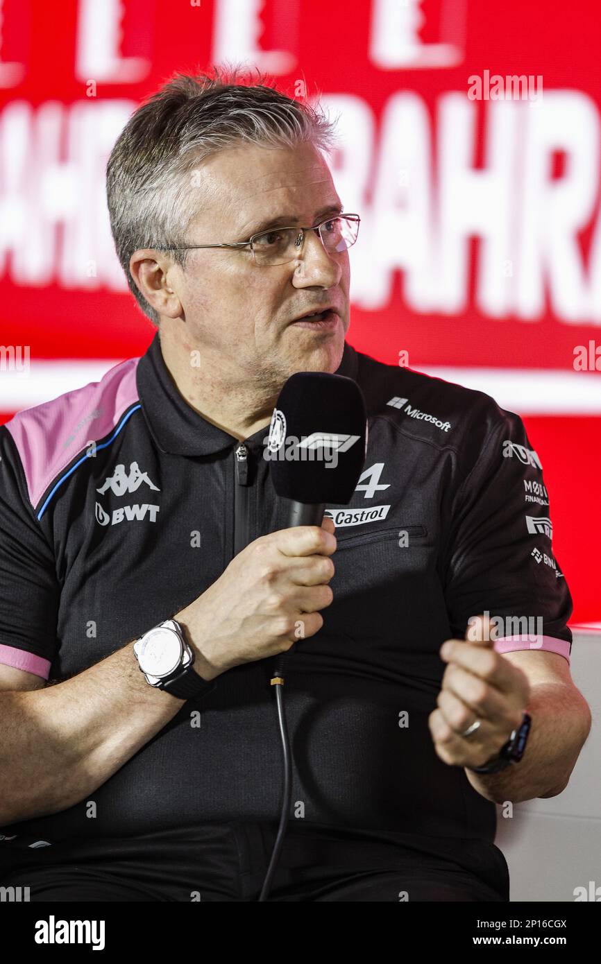FRY Pat, Chassis Technical Director of Alpine F1 Team, portrait during ...