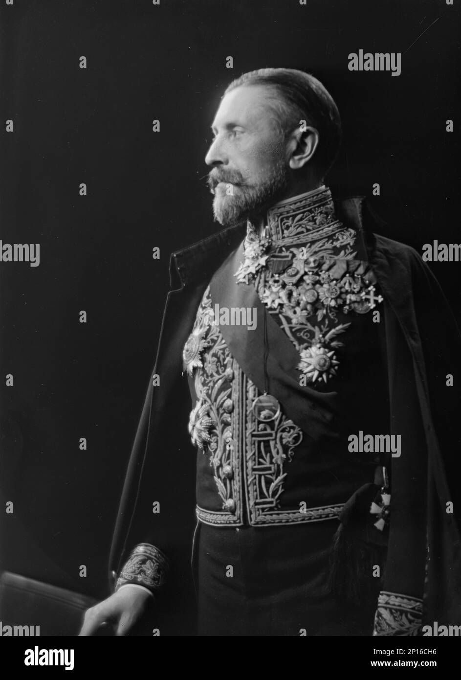 Gaston Liebert, portrait photograph, 1919 May 27. French diplomat ...