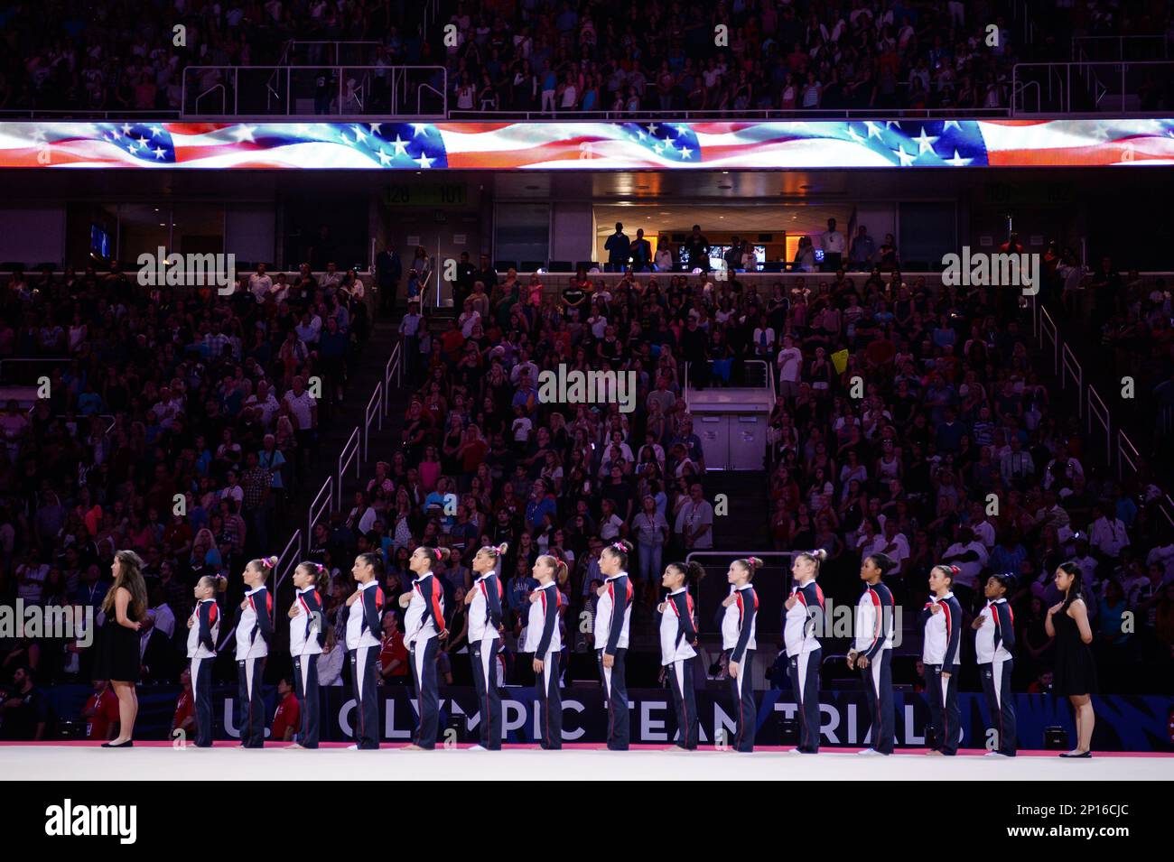 July 8, 2016 - San Jose, California, U.S - The entire competitive field ...