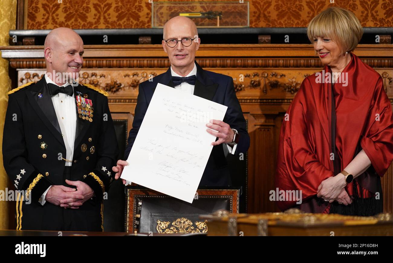 03 March 2023, Hamburg: Peter Tschentscher (M, SPD), First Mayor and ...