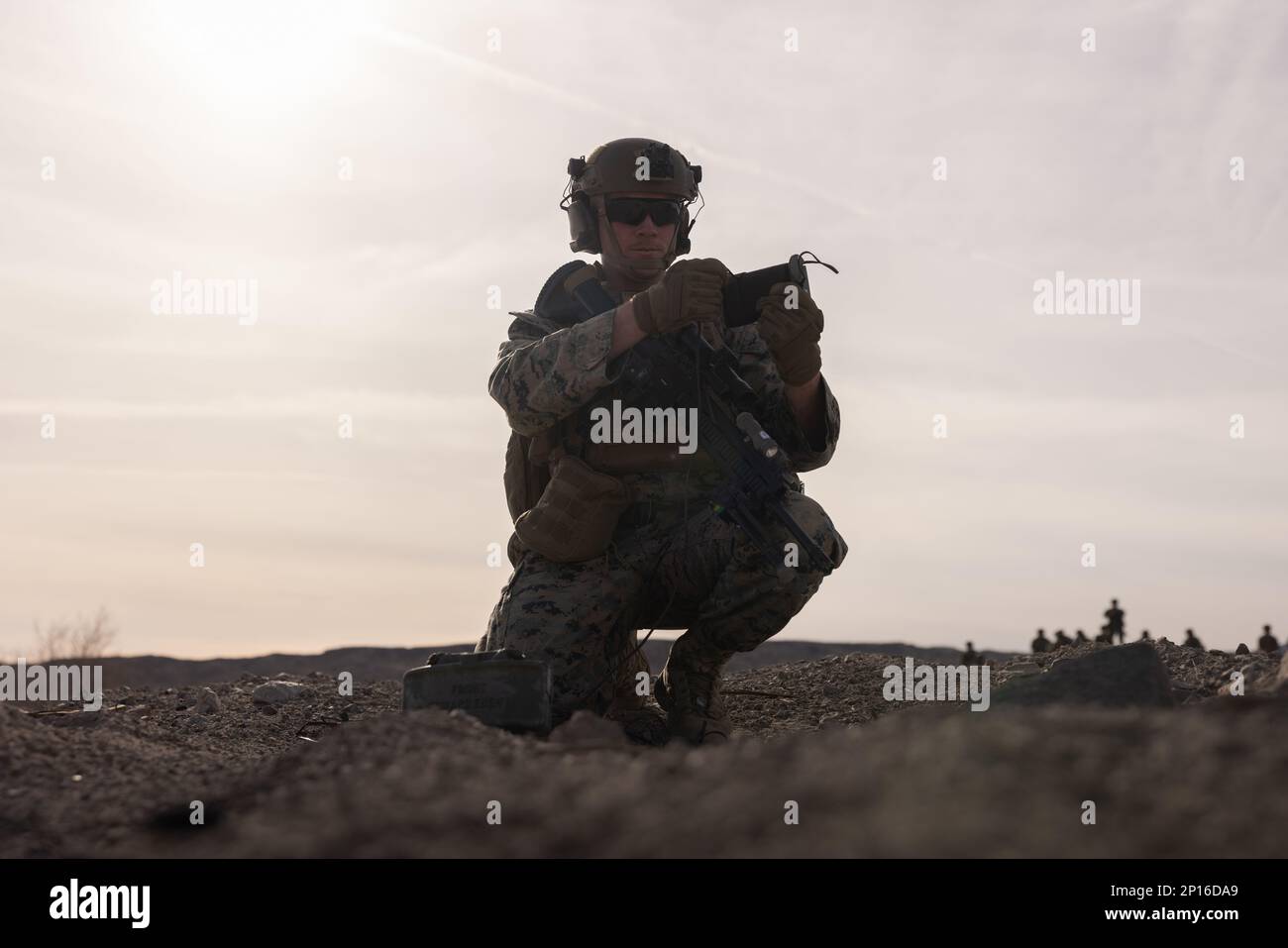 U.S. Marine Corps Cpl. Oliver Pavia, a combat engineer with 3d Littoral ...