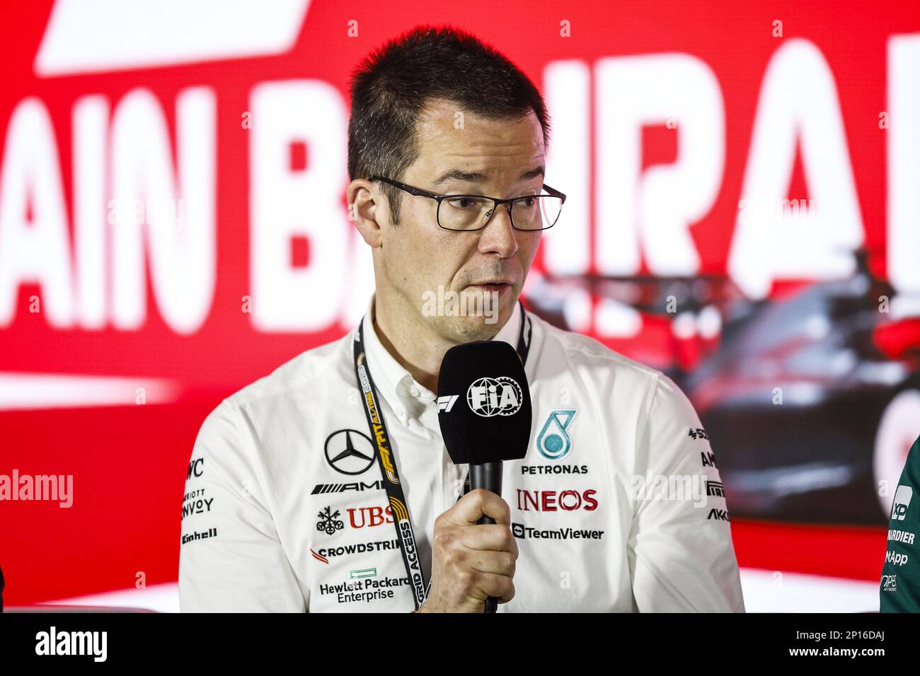 ELLIOTT Mike, Technical Director of Mercedes AMG F1 Team, portrait ...