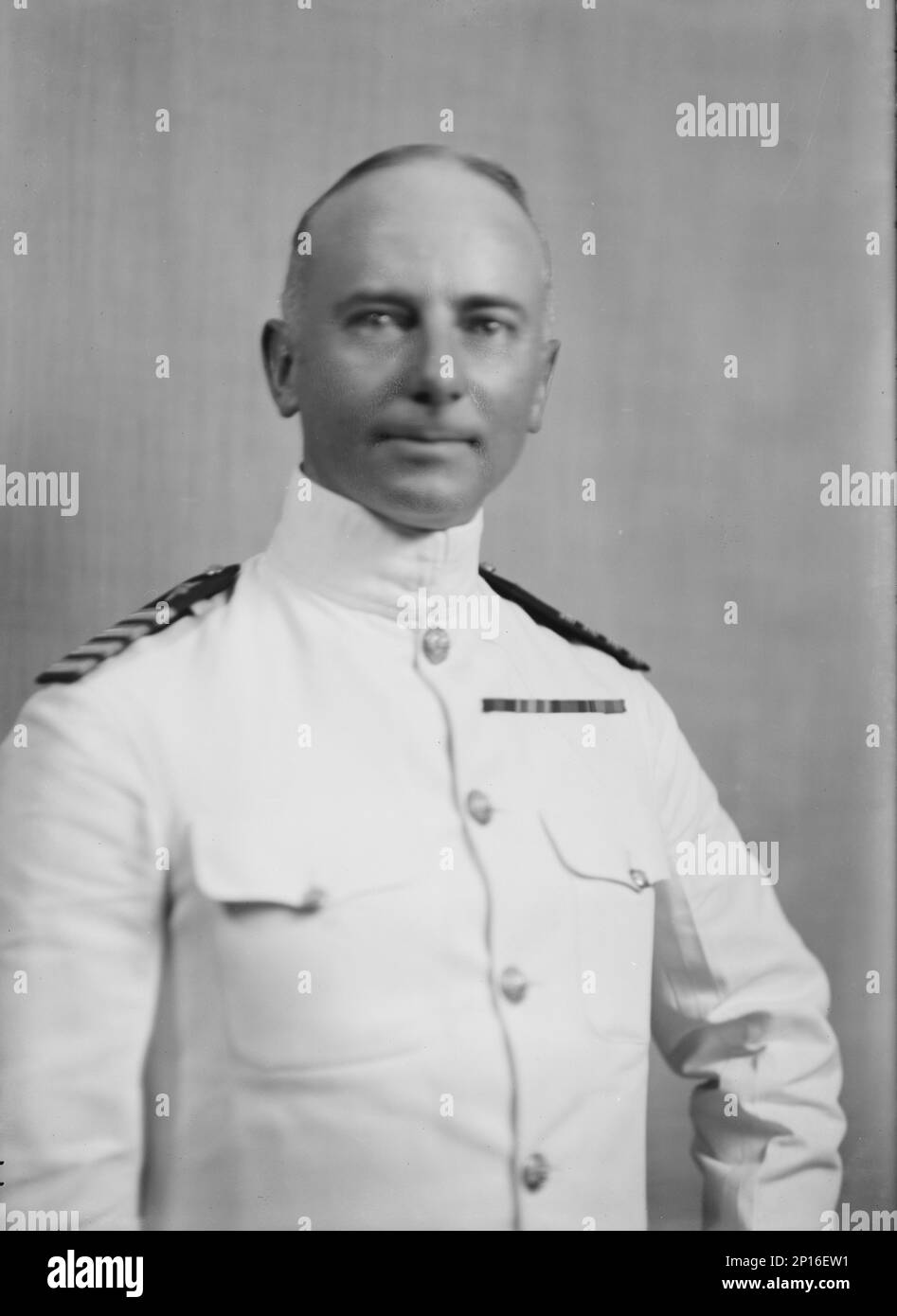 Captain Cyrus Miller, U.S. Navy, portrait photograph, 1918 Sept. 5 ...