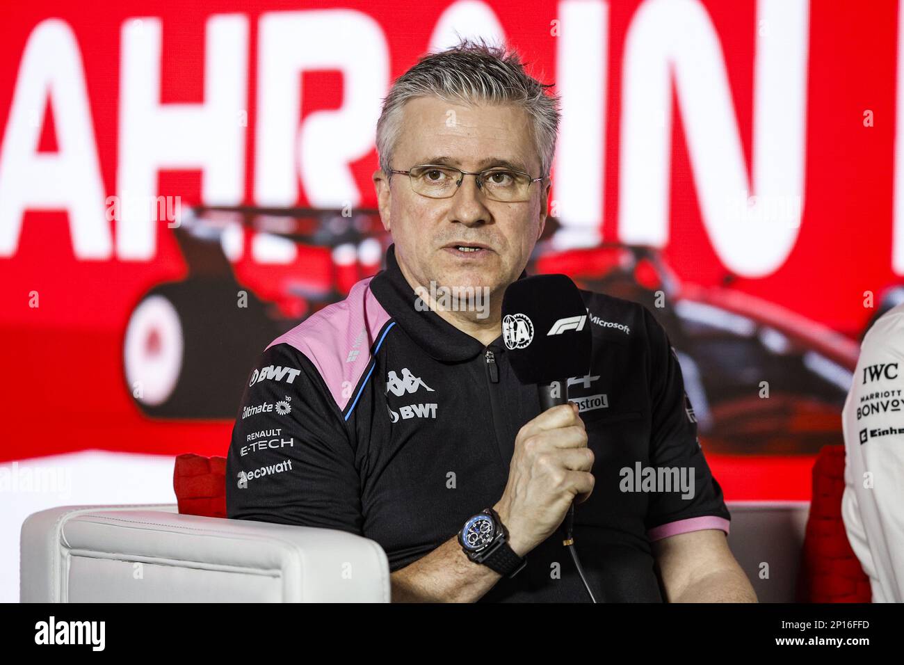 FRY Pat, Chassis Technical Director of Alpine F1 Team, portrait during ...