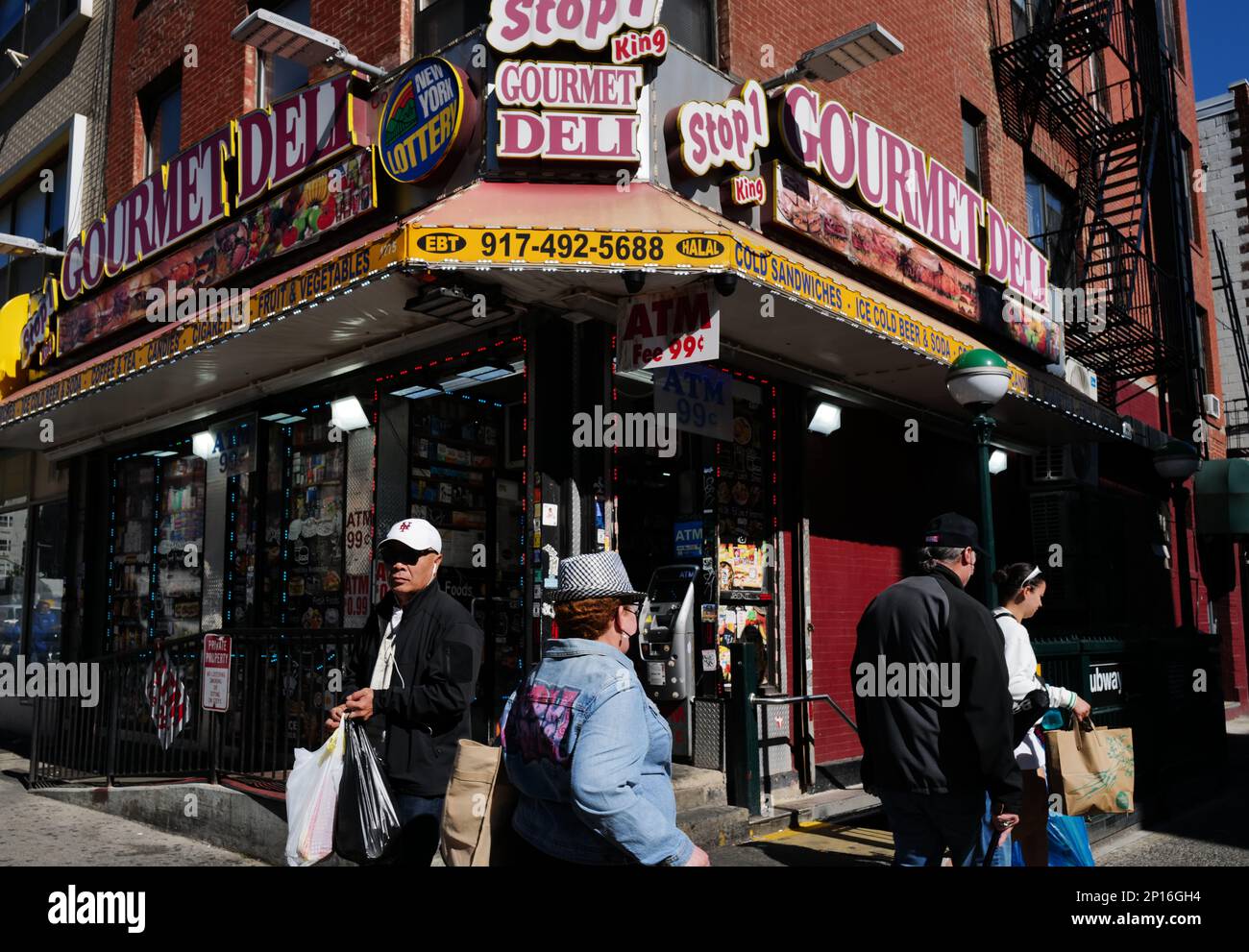Bodega in East Harlem, New York City Stock Photo - Alamy