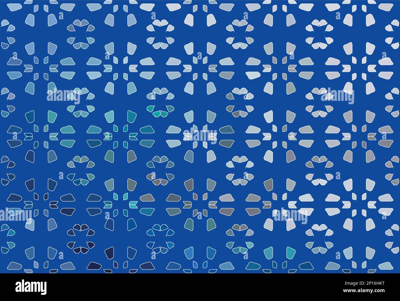 Vector floral seamless pattern from silver acanthus leaf Baroque ...