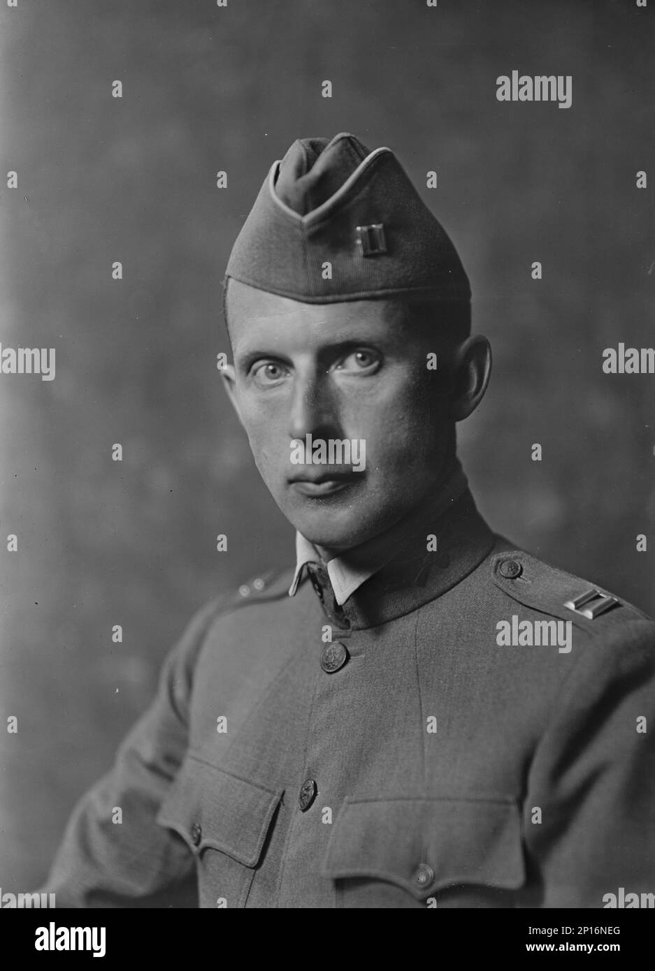 Captain Abram Poole, portrait photograph, 1918 Sept. 2 Stock Photo - Alamy