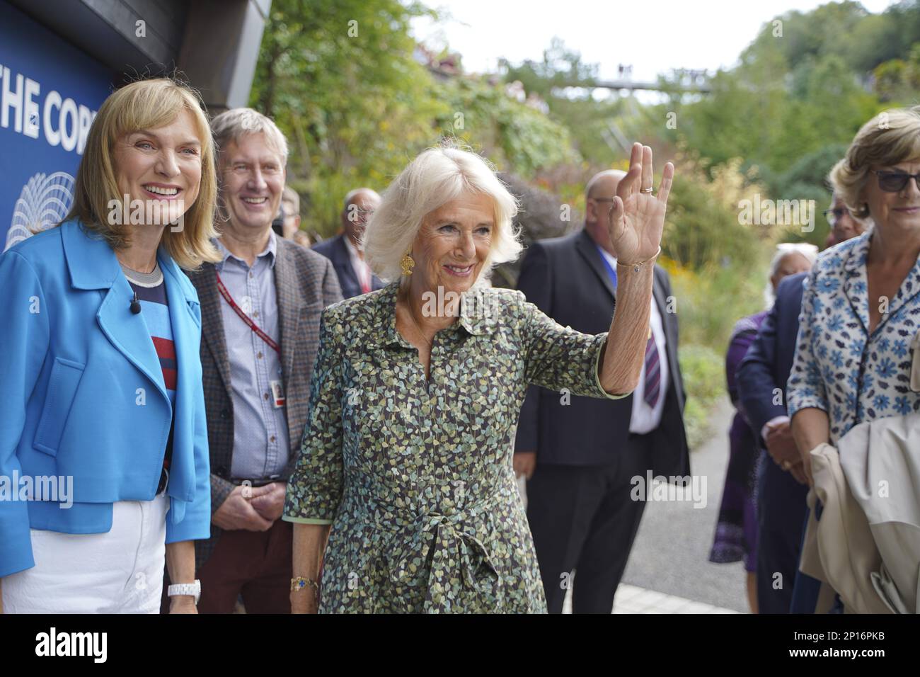 File photo dated 06/09/22 of The Duchess of Cornwall (centre) with BBC ...