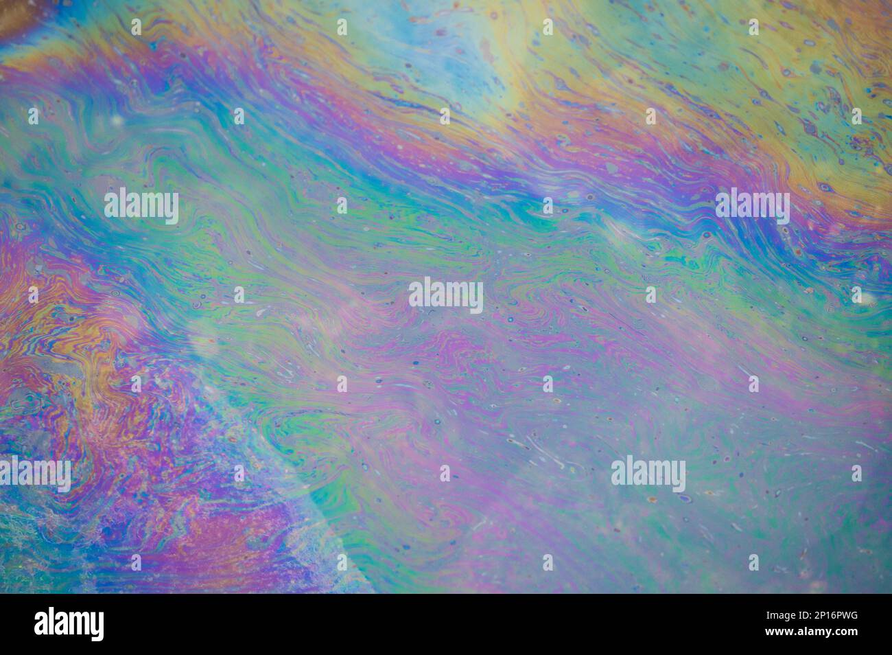 Diesel oi sheen in the Pibwr stream in Carmarthenshire after a theft at ...