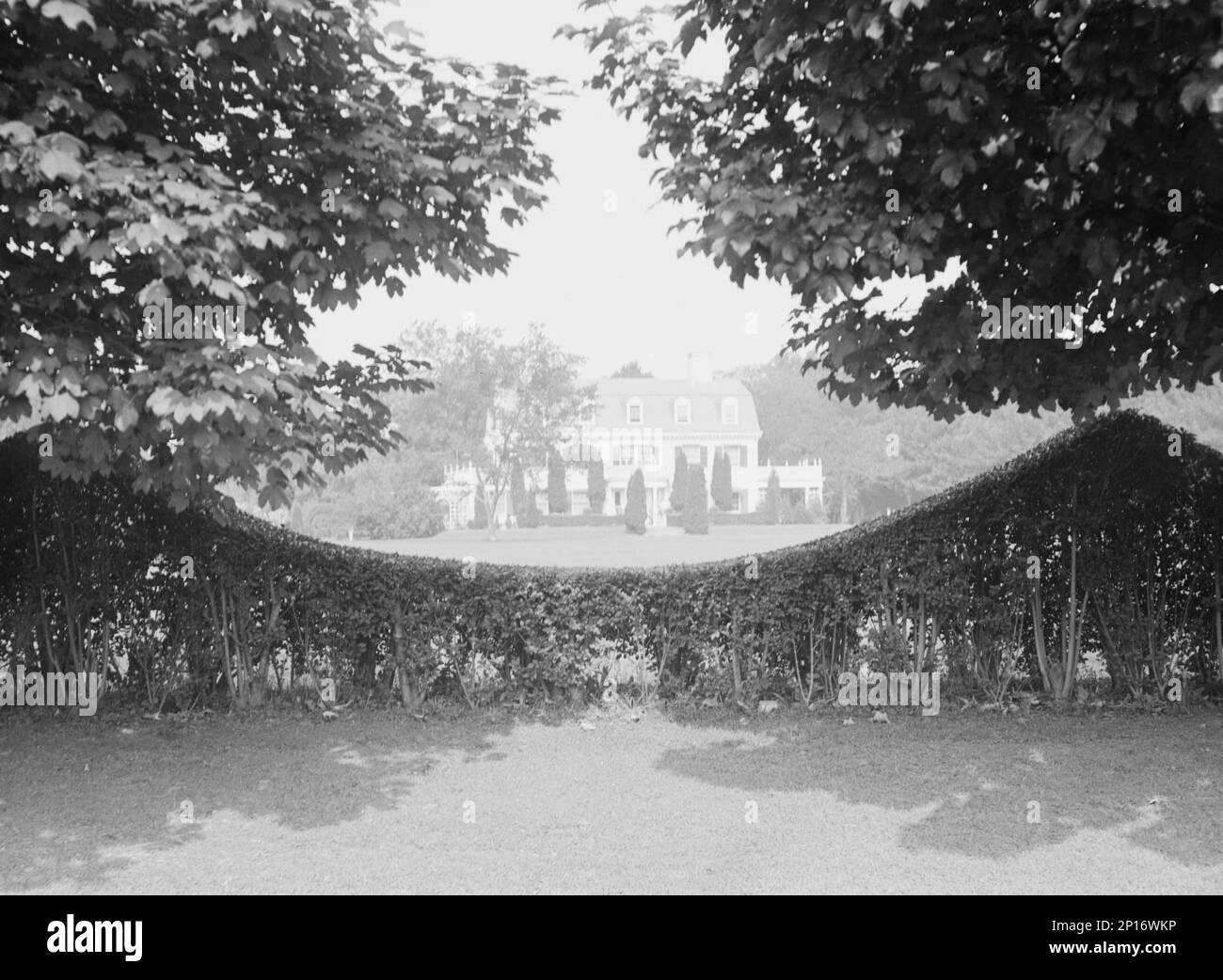 Residence of Robert Schey, 1933 Aug Stock Photo - Alamy