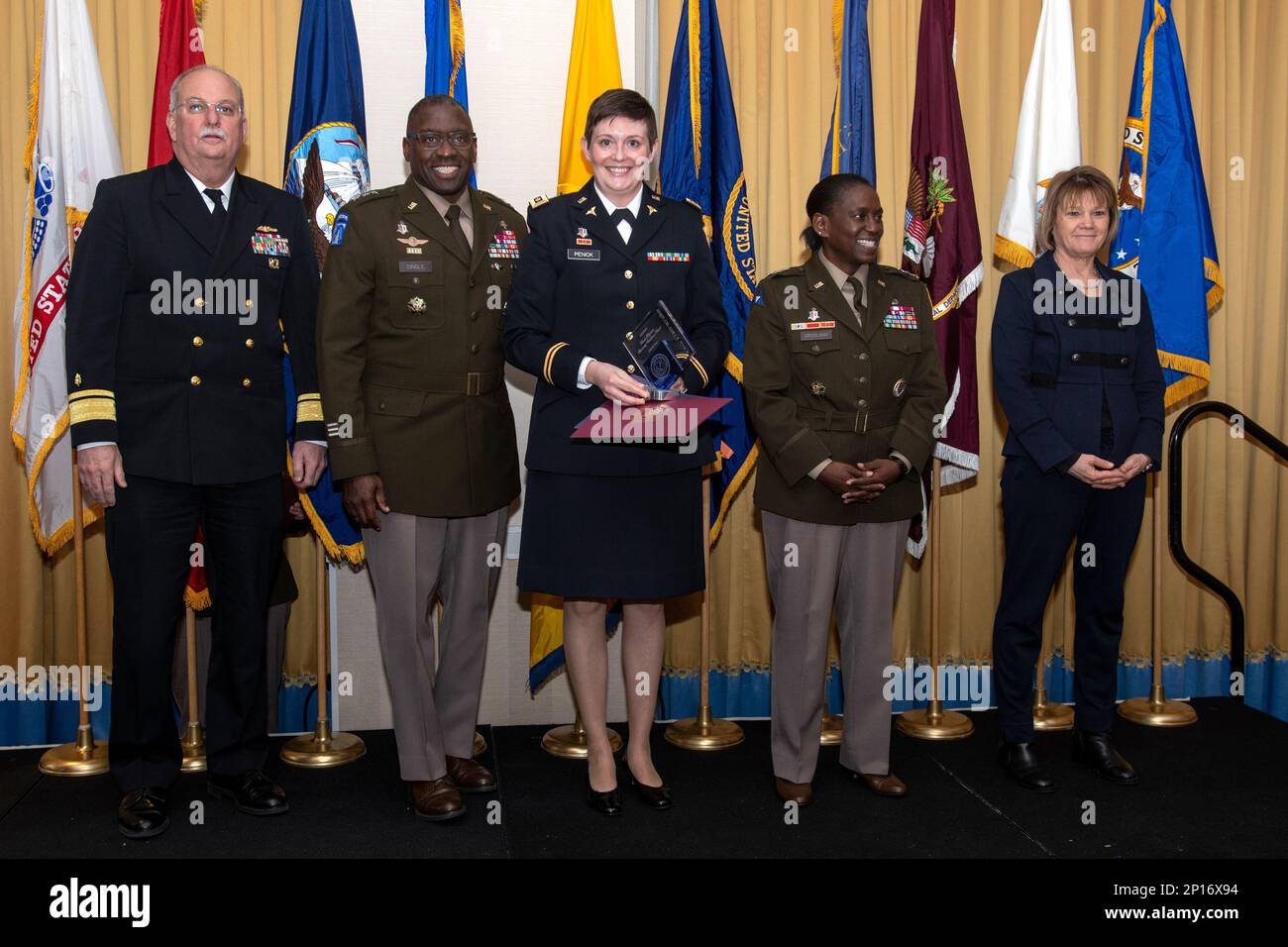 U.S. Army Maj. (P) Dr. Emily Penick, chief of gynecologic oncology at ...