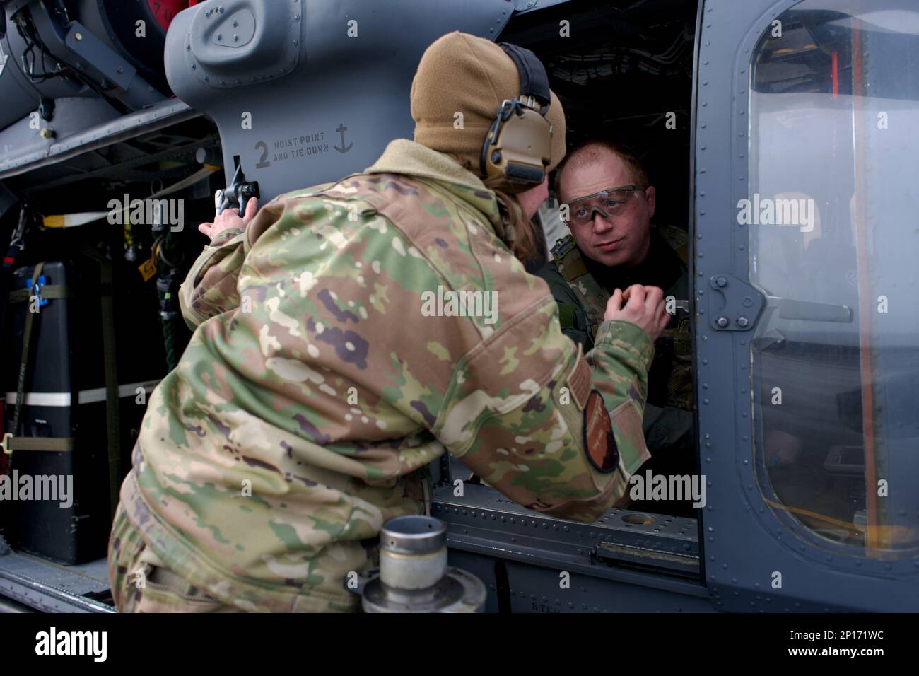 OAST GUARD AIR STATION KODIAK, Alaska -- Alaska Air National Guard ...