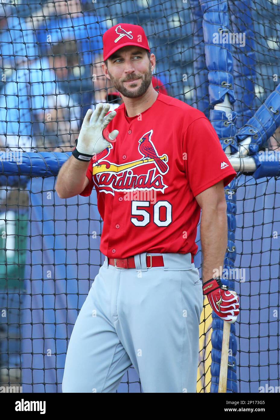 28 June 2016: St. Louis Cardinals starting pitcher Adam Wainwright (50 ...